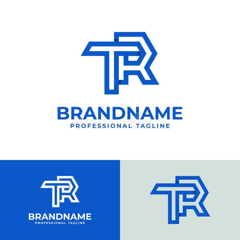 Modern Initials TR Logo, Suitable for Business with TR or RT Initials ...