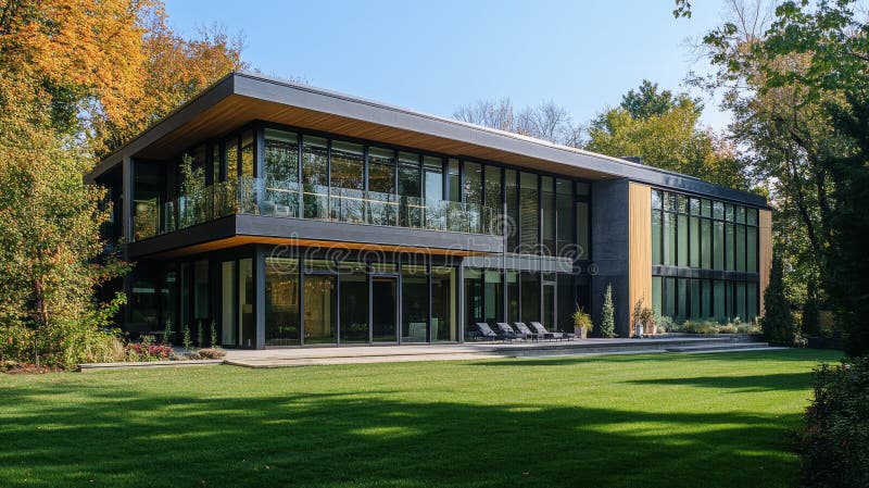 Modern Innovative Mixed-Use Development Showcasing Passive Design Stock ...