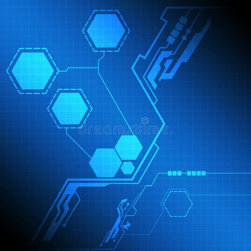 Modern Technology Brain Design Stock Vector - Illustration of creative ...