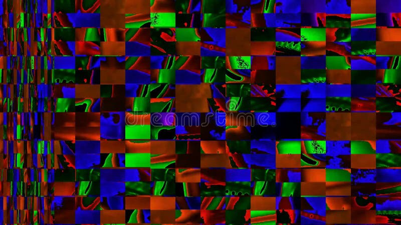 Modern Interference Imitation Neon Sci-fi Holographic Background. Stock ...