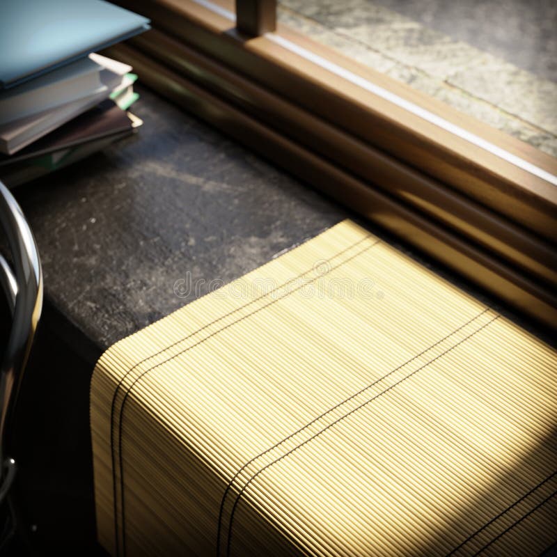 Modern Interion Indoor Window Stock Photo - Image of furniture, floor ...