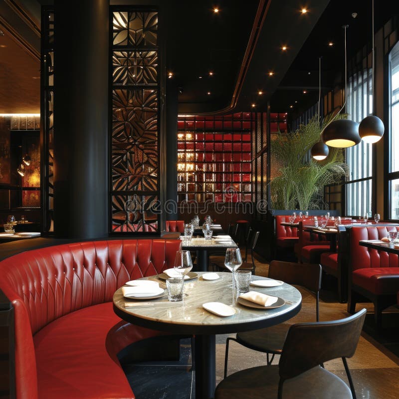 Modern Interior Aesthetics Blend Seamlessly with Delectable Dishes ...