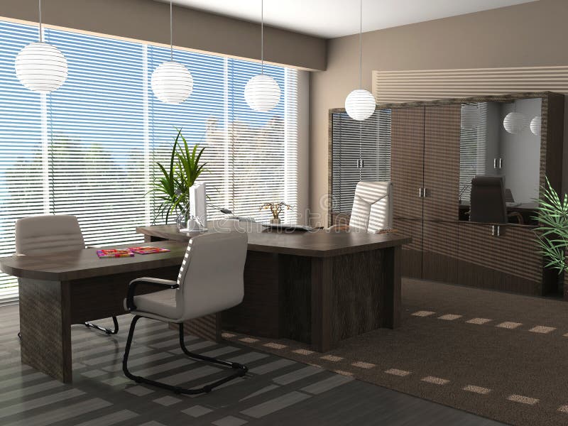 Modern Office of the Bookkeeper Stock Photo - Image of office ...