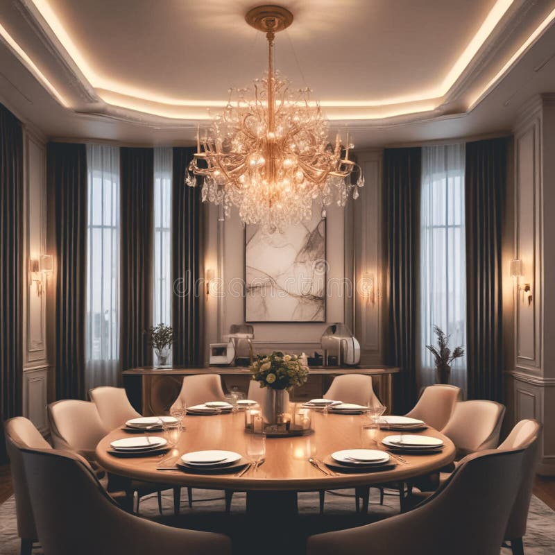 Modern Interior in a Chic House. Virtual Reality Has Completely ...