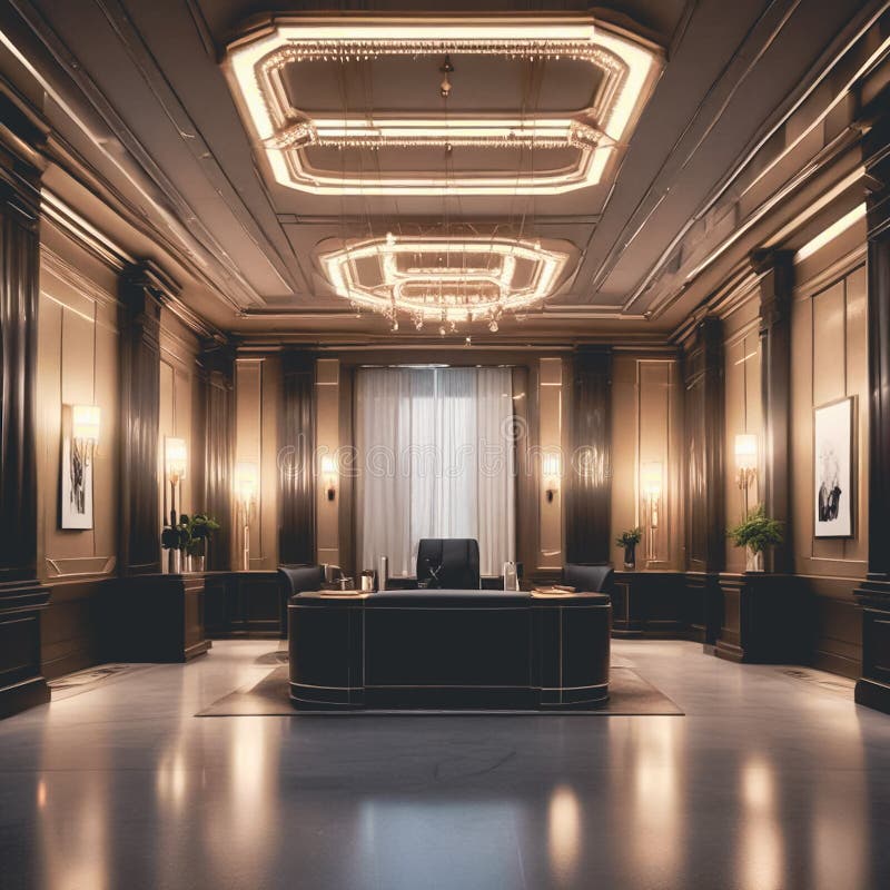 Modern Interior in a Chic House. Virtual Reality Has Completely ...