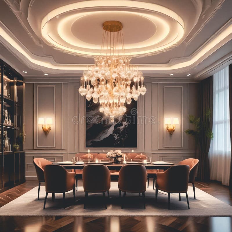 Modern Interior in a Chic House. Virtual Reality Has Completely ...