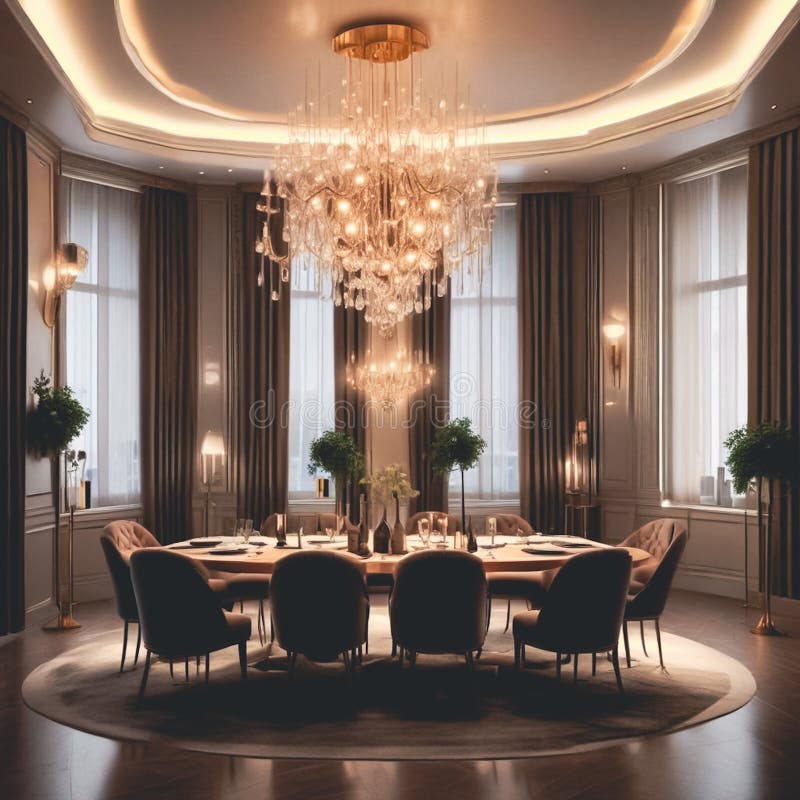 Modern Interior in a Chic House. Virtual Reality Has Completely ...