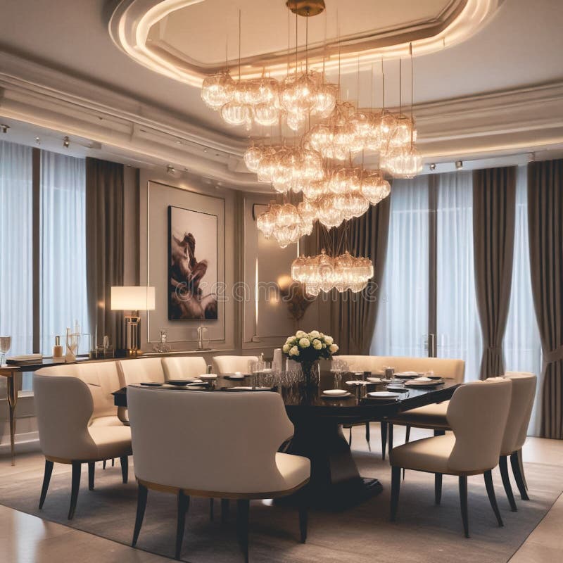 Modern Interior in a Chic House. Virtual Reality Has Completely ...