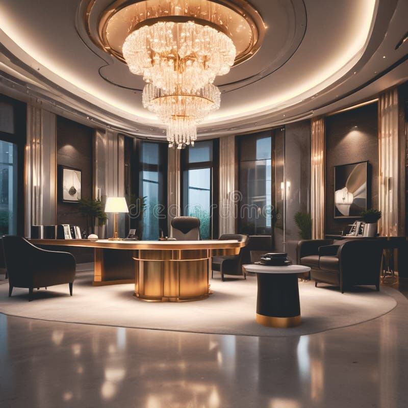 Modern Interior in a Chic House. Virtual Reality Has Completely ...