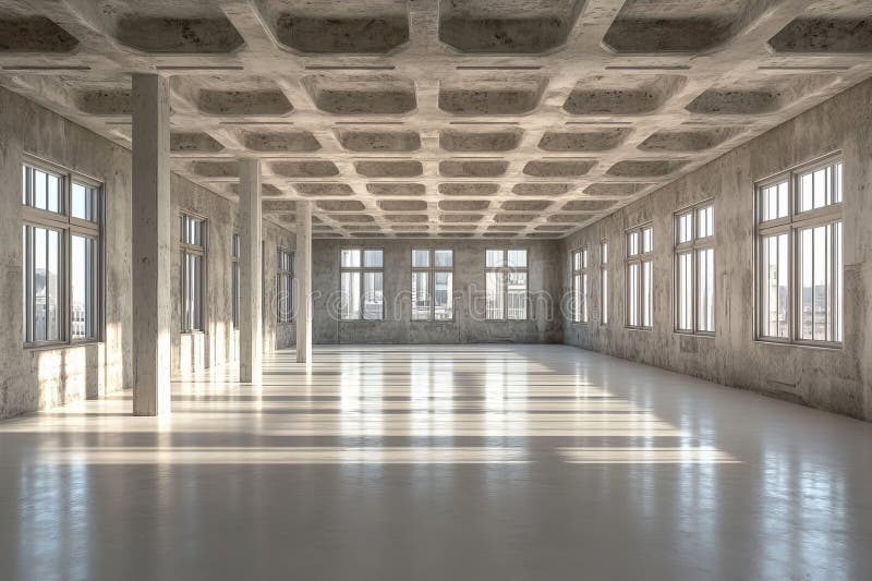 This Modern Interior Corridor Adopts a Clean, Minimalist Design with ...