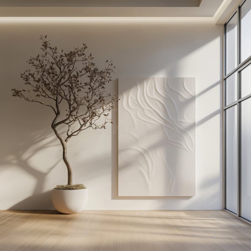 Modern Interior Design. 3d Illustration, 3d Render Stock Illustration ...