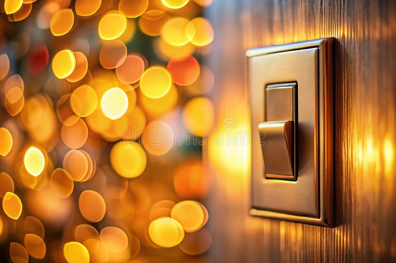 Modern Interior Design a Stunning Abstract Bokeh Background Featuring a ...