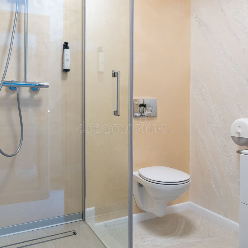 Modern Interior of a Hotel Bathroom Editorial Photo - Image of hotel ...