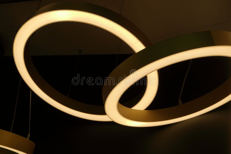 Modern interior lamp stock image. Image of home, interior - 228897837