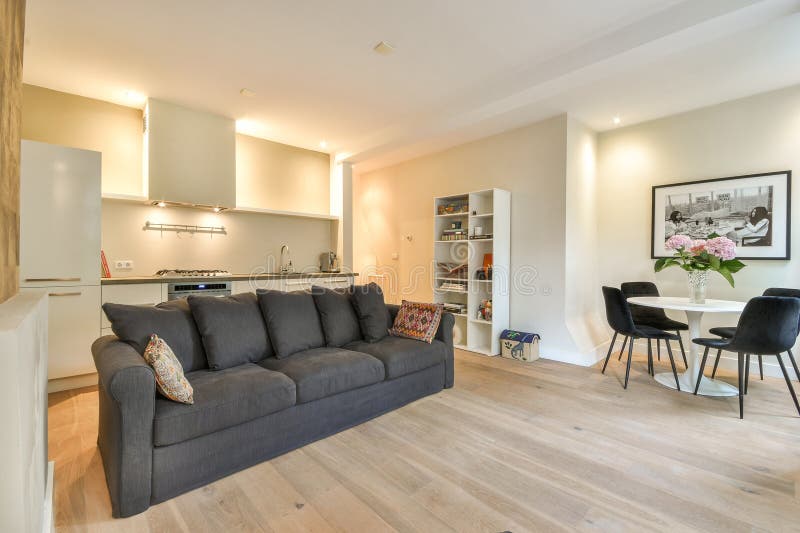 Modern Interior Living Room Design Stock Photo - Image of elegance ...