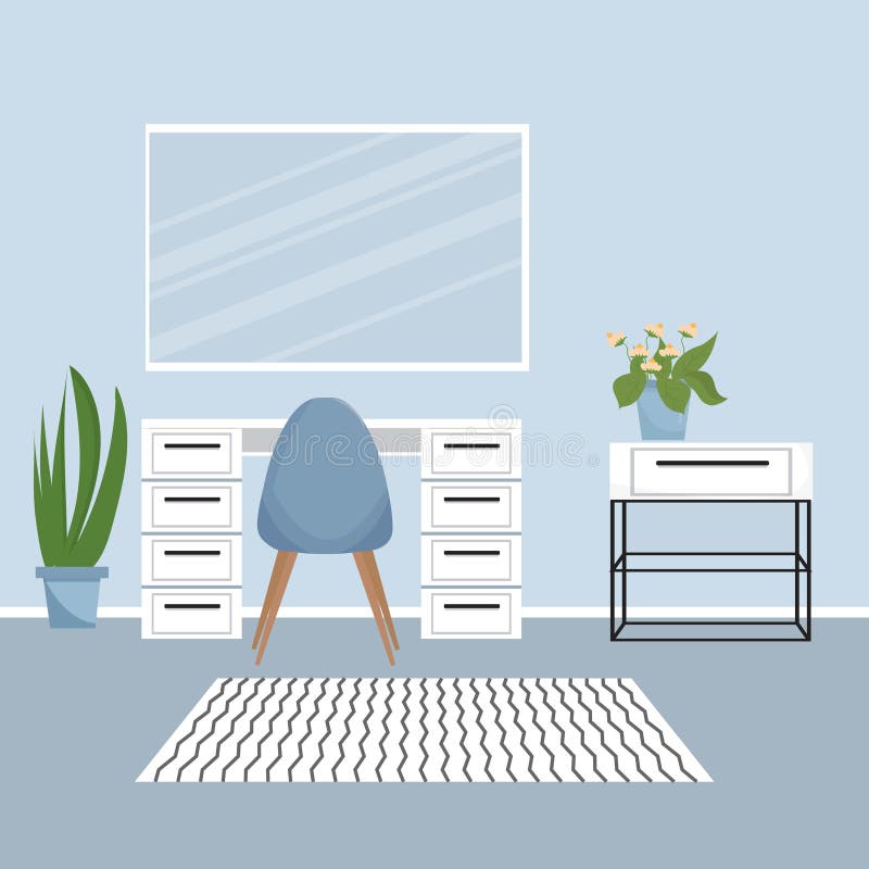 Makeup Room Studio Stock Illustrations – 800 Makeup Room Studio Stock ...