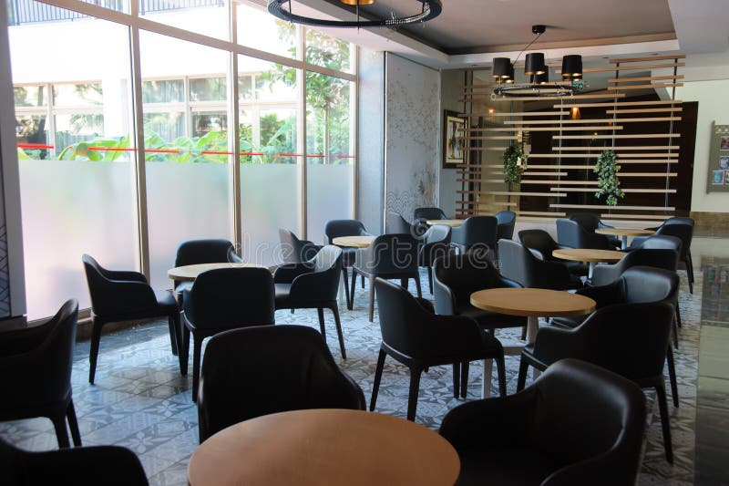 Modern Interior of a Restaurant Editorial Stock Image - Image of shop ...