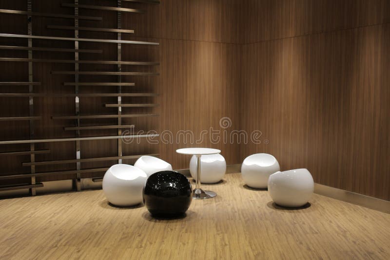 Modern Interior Room with Nice Furniture Inside Stock Photo - Image of ...