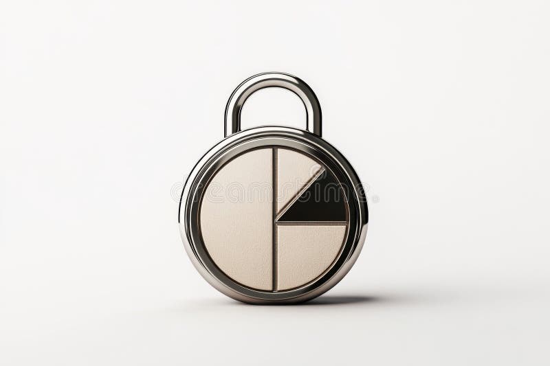 Data Security Lock Concept Art Stock Illustration - Illustration of ...