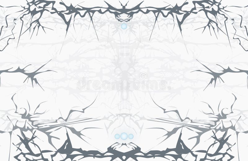 Mystical Border. Dark Fantasy Banner. Futuristic Backdrop. Eco-design ...