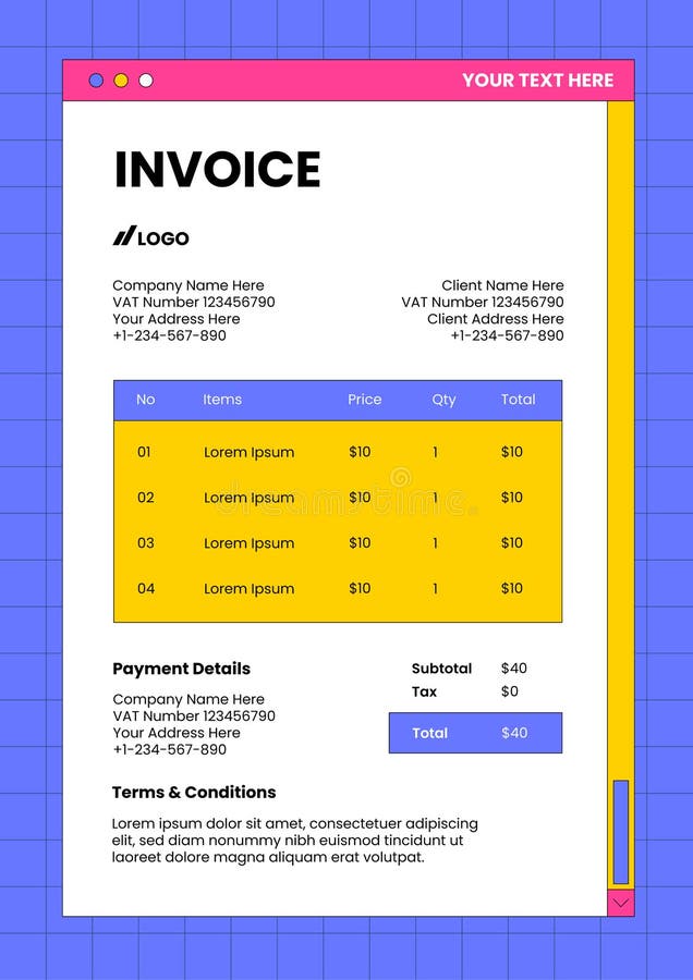 Modern Invoice Stock Illustrations – 5,922 Modern Invoice Stock ...