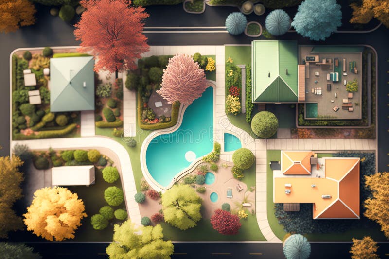 Modern Isometric Construction Site Progress Illustration. Generative AI ...