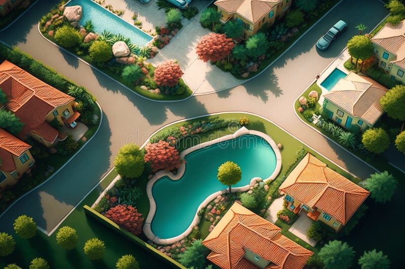 Modern Isometric Construction Site Progress Illustration. Generative AI ...