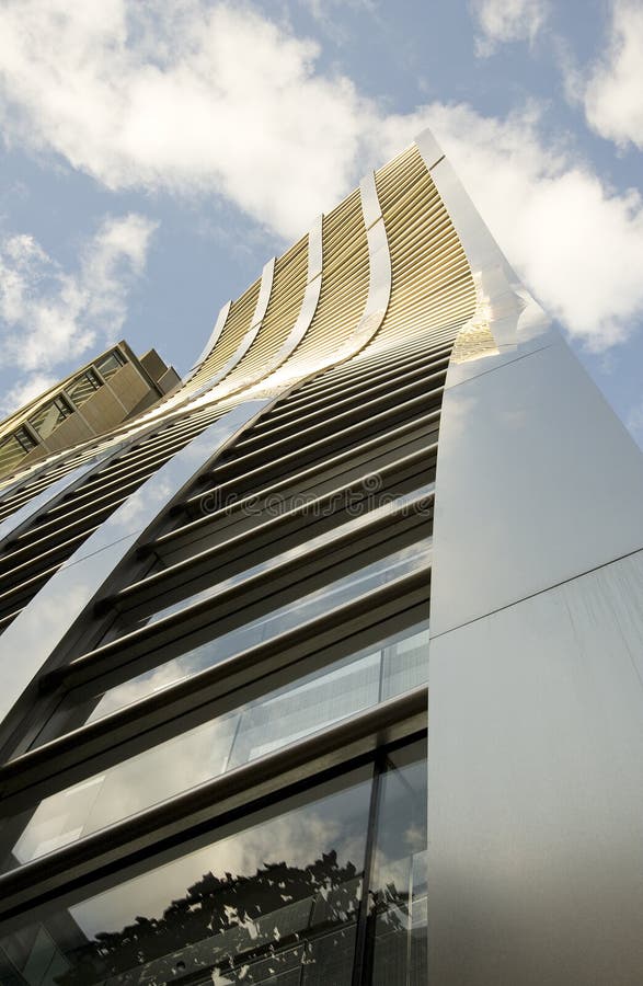 Modern Japanese Architecture Stock Photo - Image of rise, ginza: 11533244