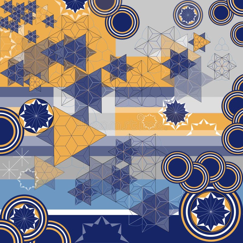 Modern Japanese Seamless Pattern with Waves, Catfish and Lines. Asian ...