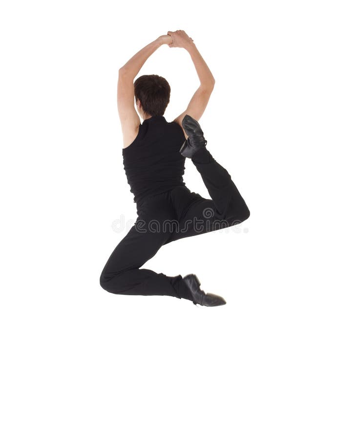 Jazz Dancer Sitting on Chair Stock Image - Image of people, mixed: 11117443