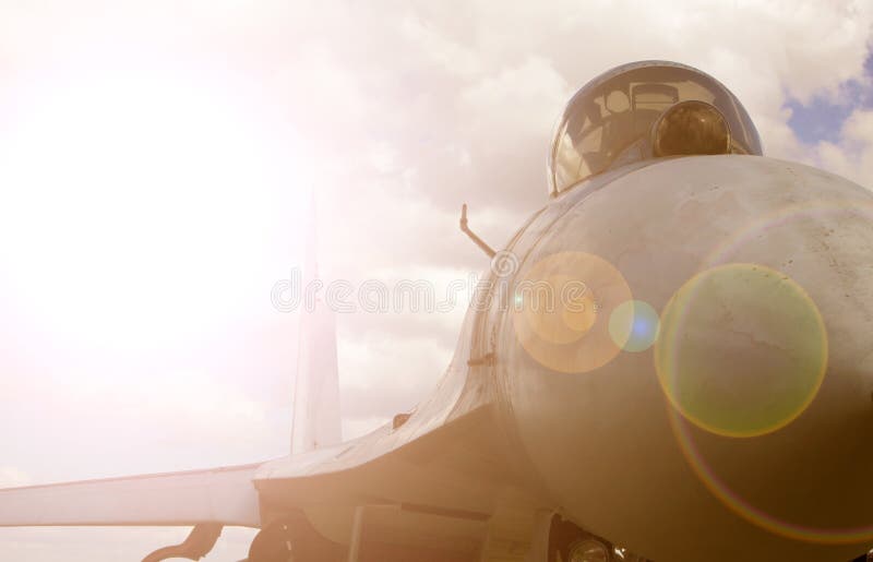 Modern Jet Fighter in the Sky Stock Photo - Image of weapon, army: 97452018