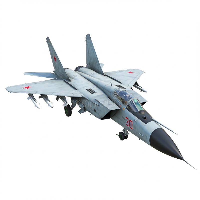 A Modern Jet Fighter with a Sleek Gray Body and Angular Wings. it ...
