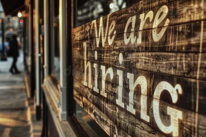 Modern 2024 Job Application Poster Featuring we are Hiring with Ample ...