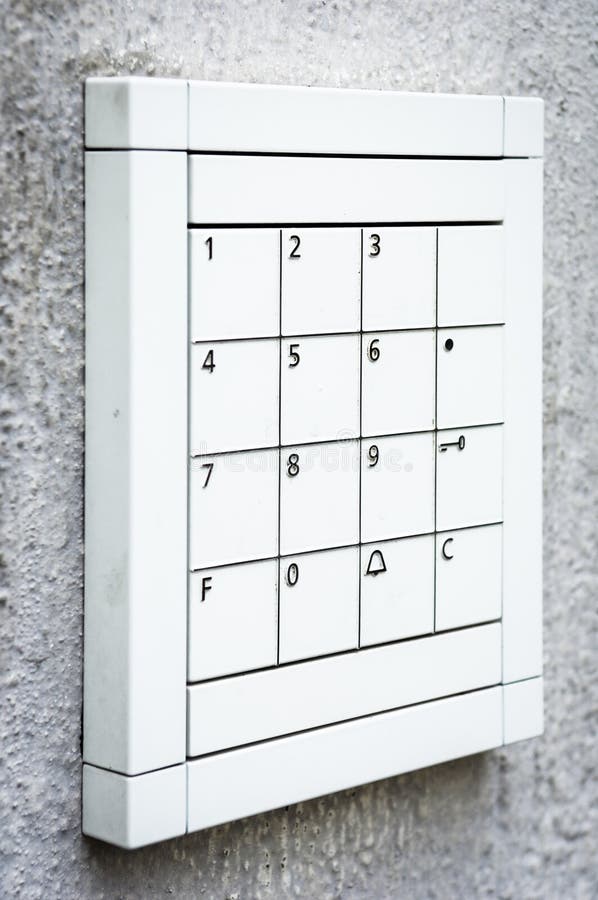 Modern keypad stock photo. Image of security, lock, reader - 29135546
