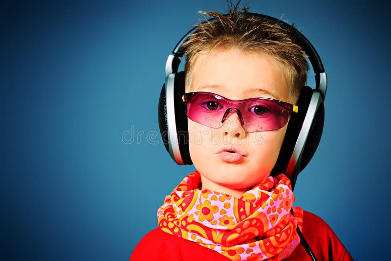 Modern kid stock image. Image of portrait, modern, hobby - 24783101