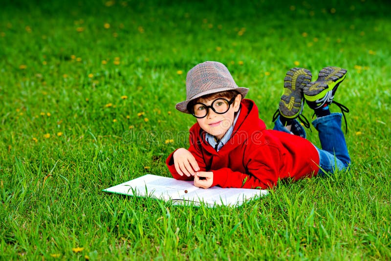 Modern kid stock photo. Image of enjoying, natural, emotional - 41389148