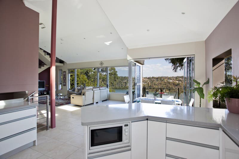 Kitchen and Conservatory stock photo. Image of cupboard - 10023598