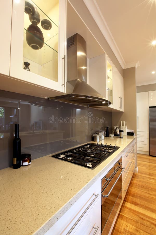 Modern Kitchen stock image. Image of house, fruit, room - 9339713