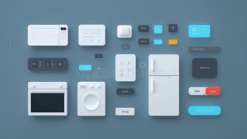 Fridge Control Panels Stock Illustrations – 5 Fridge Control Panels ...