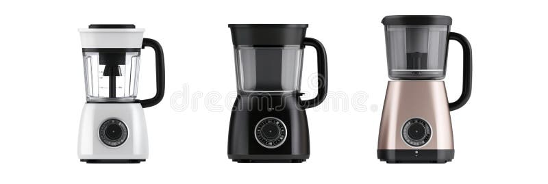 Modern Kitchen Blenders in White, Black, and Rose Gold Designs ...