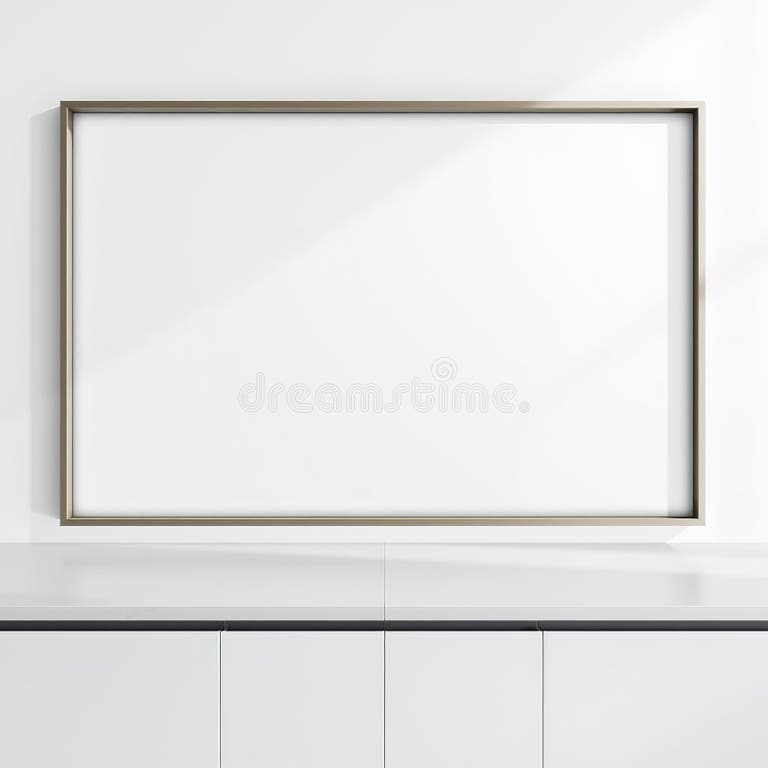 Modern Kitchen Countertop Mockup Showcase Your Design with a Clean ...