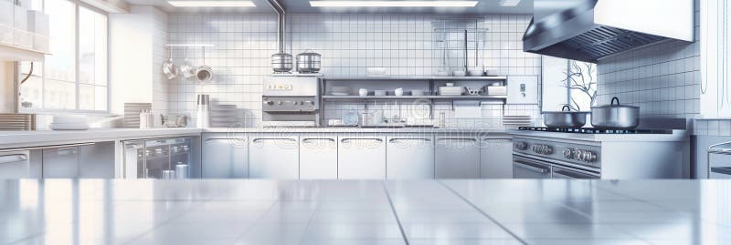 Modern Kitchen Design Featuring Immaculate Surfaces and Inviting ...