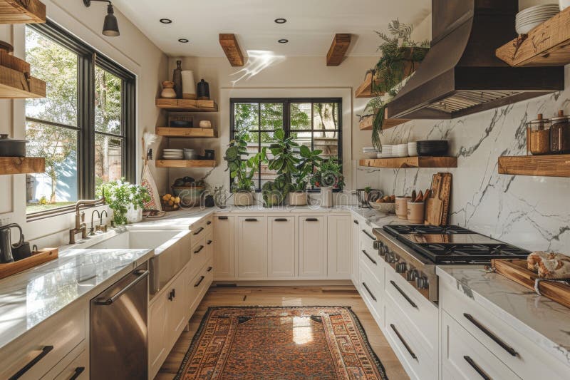 Modern Kitchen Design, a Modern Kitchen with Minimalistic Design ...