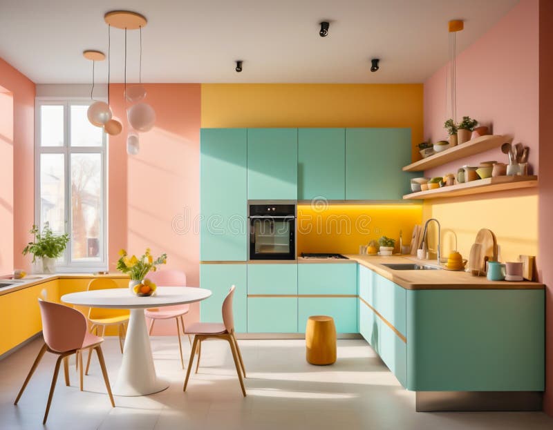 Popular Blue Kitchen Cabinet Colors Stock Photos - Free & Royalty-Free ...