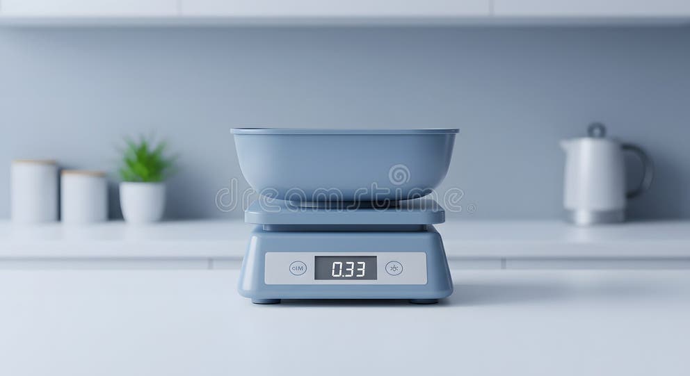 Modern Kitchen Digital Scale with Bowl, Precise Measurement for Cooking ...