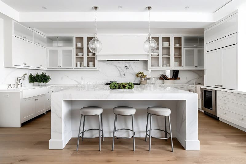 Modern Kitchen Featuring Natural Sunlight and a Minimalistic Approach ...