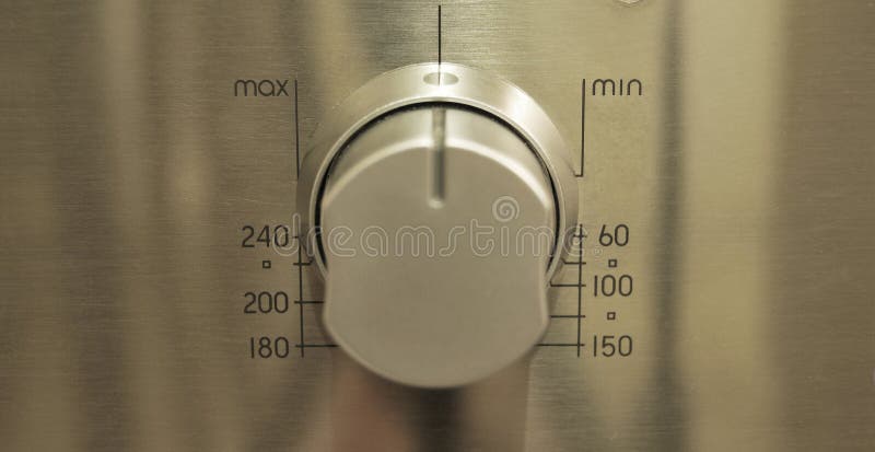 Modern Kitchen Has an Oven and the Control Panel Stock Photo - Image of ...