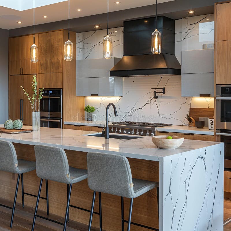 Kitchens stock illustration. Illustration of home, colors - 331458235