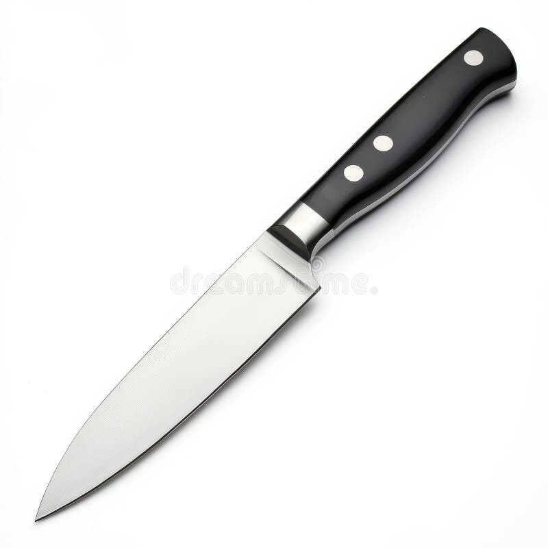 A Modern Kitchen Knife with a Clean, Sharp Edge, Featuring a ...
