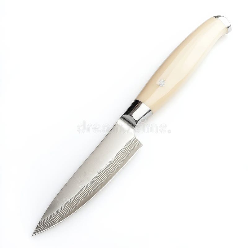 A Modern Kitchen Knife with a Clean, Sharp Edge, Featuring a ...
